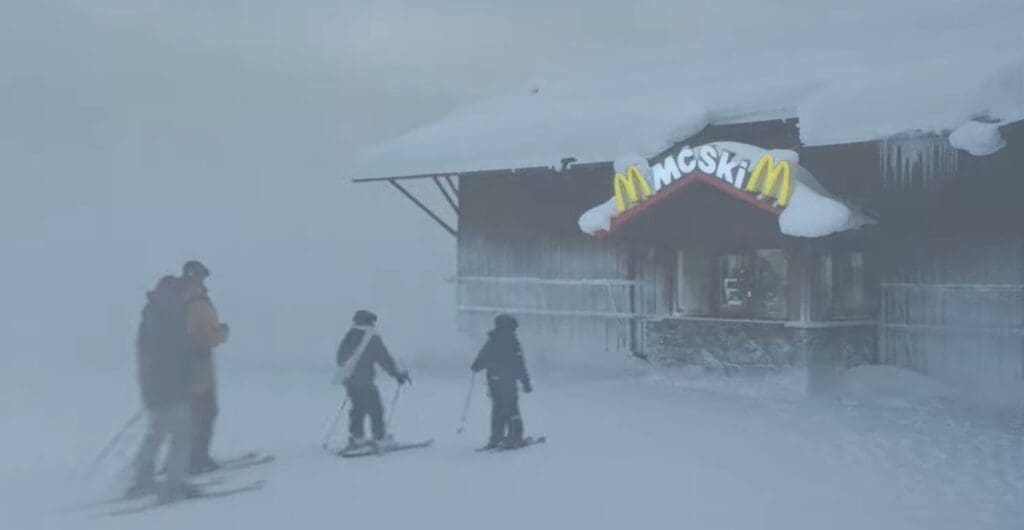 The World's Only Ski-Thru McDonald's - Apple Eats